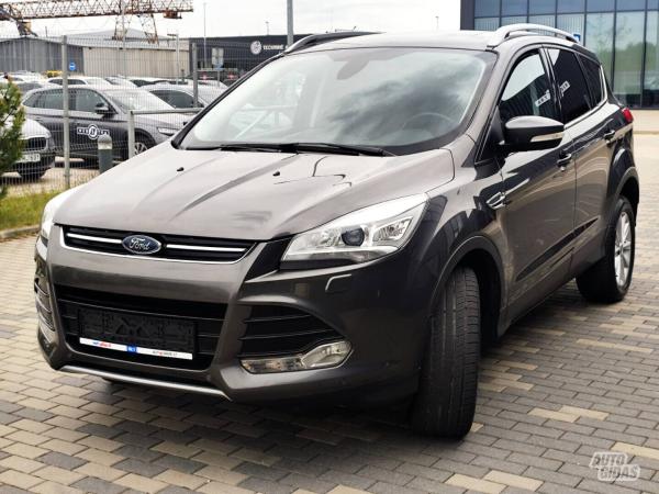 Pelēks Ford Kuga 2015 Šauļi, ar dzinēja tilpumu 2.00 L un nobraukumu 190 tūkst. km par 7700 €, foto 4 vietnē AUTOMOTO.COM.LV