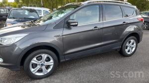 Grey Ford Kuga 2015 in Riga, with an engine capacity of 1.50 L and mileage of 175 thousand km for 7900 €, photo 7 on AUTOMOTO.COM.LV
