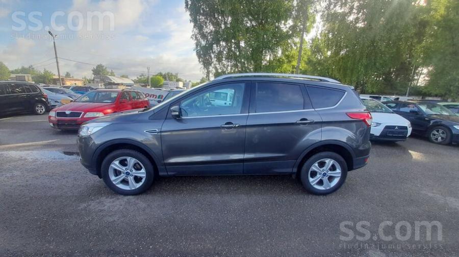 Grey Ford Kuga 2015 in Riga, with an engine capacity of 1.50 L and mileage of 175 thousand km for 7900 €, photo 8 on AUTOMOTO.COM.LV