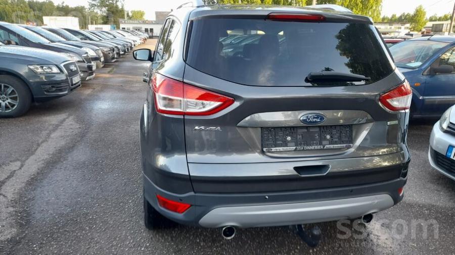 Grey Ford Kuga 2015 in Riga, with an engine capacity of 1.50 L and mileage of 175 thousand km for 7900 €, photo 11 on AUTOMOTO.COM.LV