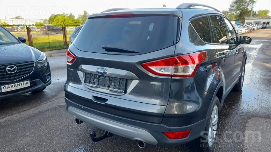 Grey Ford Kuga 2015 in Riga, with an engine capacity of 1.50 L and mileage of 175 thousand km for 7900 €, photo 13 on AUTOMOTO.COM.LV