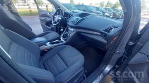Grey Ford Kuga 2015 in Riga, with an engine capacity of 1.50 L and mileage of 175 thousand km for 7900 €, photo 28 on AUTOMOTO.COM.LV