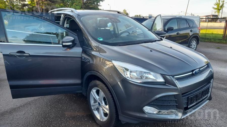 Grey Ford Kuga 2015 in Riga, with an engine capacity of 1.50 L and mileage of 175 thousand km for 7900 €, photo 35 on AUTOMOTO.COM.LV