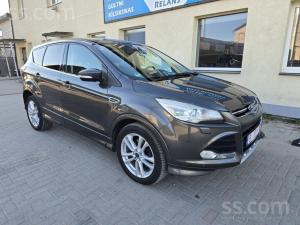 Grey Ford Kuga 2015 in Kuldiga, with an engine capacity of 2.00 L and mileage of 231 thousand km for 9200 €, photo 3 on AUTOMOTO.COM.LV