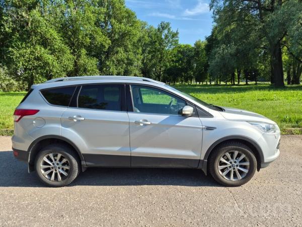 Grey Ford Kuga 2015 in Riga, with an engine capacity of 2.00 L and mileage of 192 thousand km for 6300 €, photo 6 on AUTOMOTO.COM.LV