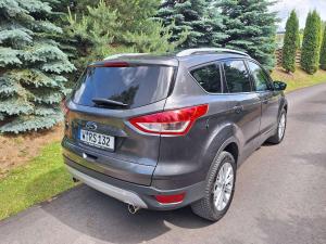 Grey Ford Kuga 2015 in Utena, with an engine capacity of 2.00 L and mileage of 272 thousand km for 7200 €, photo 4 on AUTOMOTO.COM.LV
