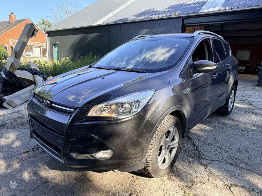 Grey Ford Kuga 2015 in Siauliai, with an engine capacity of 1.50 L and mileage of 116 thousand km for 6650 €, photo 1 on AUTOMOTO.COM.LV