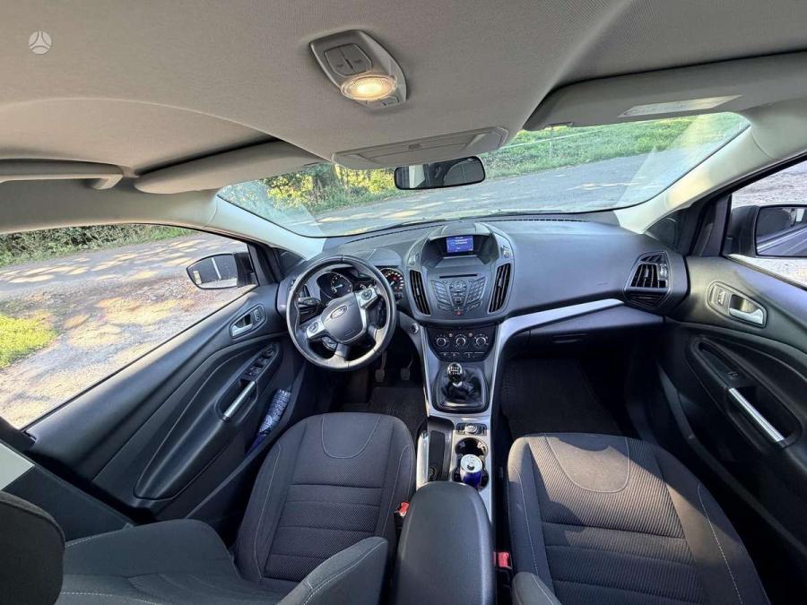 Grey Ford Kuga 2015 in Siauliai, with an engine capacity of 1.50 L and mileage of 116 thousand km for 6650 €, photo 18 on AUTOMOTO.COM.LV