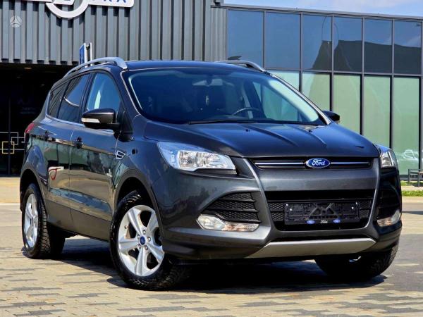Grey Ford Kuga 2015 in Siauliai, with an engine capacity of 1.60 L and mileage of 116 thousand km for 7850 €, photo 1 on AUTOMOTO.COM.LV