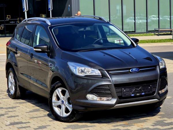 Grey Ford Kuga 2015 in Siauliai, with an engine capacity of 1.60 L and mileage of 116 thousand km for 7850 €, photo 3 on AUTOMOTO.COM.LV