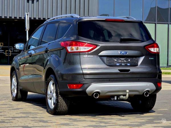 Grey Ford Kuga 2015 in Siauliai, with an engine capacity of 1.60 L and mileage of 116 thousand km for 7850 €, photo 8 on AUTOMOTO.COM.LV