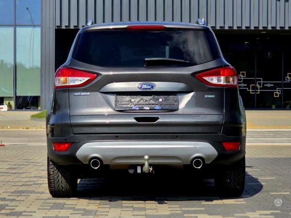 Grey Ford Kuga 2015 in Siauliai, with an engine capacity of 1.60 L and mileage of 116 thousand km for 7850 €, photo 9 on AUTOMOTO.COM.LV