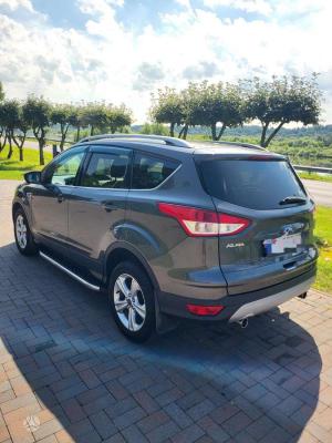 Grey Ford Kuga 2015 in Kaunas, with an engine capacity of 2.00 L and mileage of 152 thousand km for 8200 €, photo 7 on AUTOMOTO.COM.LV