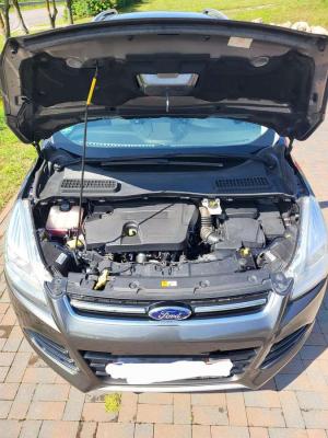 Grey Ford Kuga 2015 in Kaunas, with an engine capacity of 2.00 L and mileage of 152 thousand km for 8200 €, photo 18 on AUTOMOTO.COM.LV