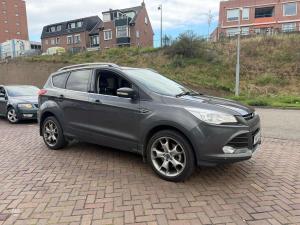 Pelēks Ford Kuga 2015 Klaipėda, ar dzinēja tilpumu 2.00 L un nobraukumu 174 tūkst. km par 3500 €, foto  vietnē AUTOMOTO.COM.LV