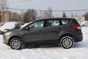 Grey Ford Kuga 2016 in Riga, with an engine capacity of 1.50 L and mileage of 157 thousand km for 8990 €, photo 5 on AUTOMOTO.COM.LV