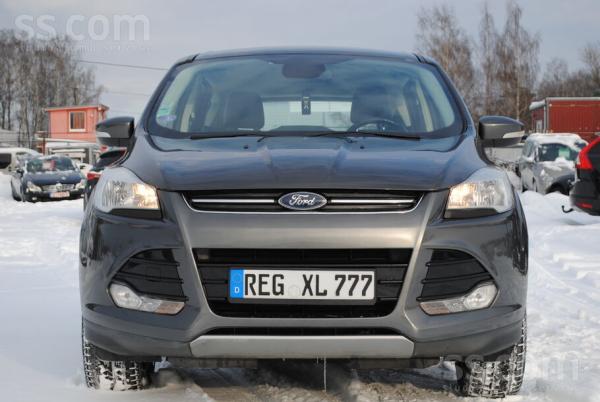 Grey Ford Kuga 2016 in Riga, with an engine capacity of 1.50 L and mileage of 157 thousand km for 8990 €, photo 6 on AUTOMOTO.COM.LV