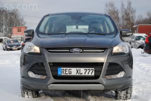 Grey Ford Kuga 2016 in Riga, with an engine capacity of 1.50 L and mileage of 157 thousand km for 8990 €, photo 6 on AUTOMOTO.COM.LV