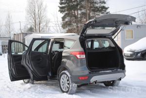 Grey Ford Kuga 2016 in Riga, with an engine capacity of 1.50 L and mileage of 157 thousand km for 8990 €, photo 9 on AUTOMOTO.COM.LV