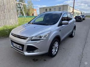 Pelēks Ford Kuga 2016 Alīta, ar dzinēja tilpumu 2.00 L un nobraukumu 176 tūkst. km par 8400 €, foto 9 vietnē AUTOMOTO.COM.LV