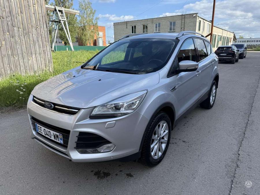 Pelēks Ford Kuga 2016 Alīta, ar dzinēja tilpumu 2.00 L un nobraukumu 176 tūkst. km par 8400 €, foto 9 vietnē AUTOMOTO.COM.LV