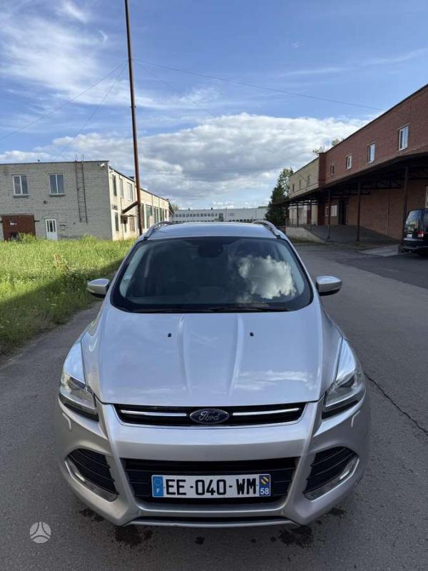 Pelēks Ford Kuga 2016 Alīta, ar dzinēja tilpumu 2.00 L un nobraukumu 176 tūkst. km par 8400 €, foto 10 vietnē AUTOMOTO.COM.LV