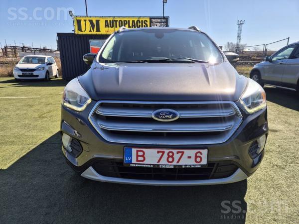 Pelēks Ford Kuga 2016 Liepāja, ar dzinēja tilpumu 1.50 L un nobraukumu 164 tūkst. km par 10600 €, foto 2 vietnē AUTOMOTO.COM.LV