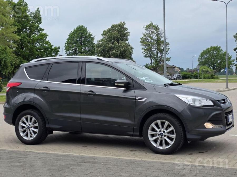 Pelēks Ford Kuga 2016 Cēsis, ar dzinēja tilpumu 2.00 L un nobraukumu 242 tūkst. km par 8950 €, foto 5 vietnē AUTOMOTO.COM.LV