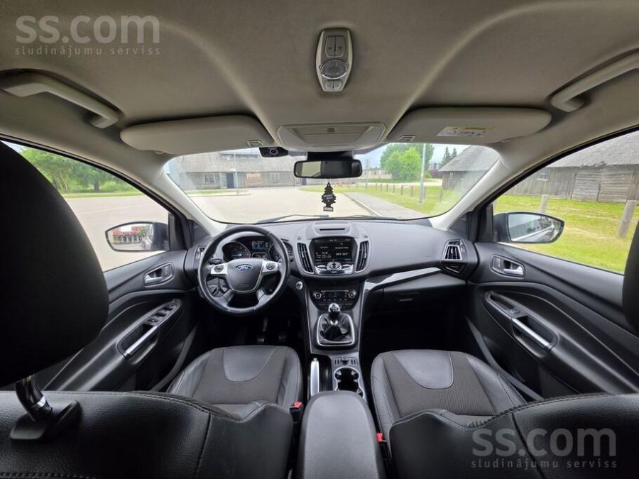 Pelēks Ford Kuga 2016 Cēsis, ar dzinēja tilpumu 2.00 L un nobraukumu 242 tūkst. km par 8950 €, foto 15 vietnē AUTOMOTO.COM.LV