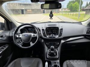Pelēks Ford Kuga 2016 Cēsis, ar dzinēja tilpumu 2.00 L un nobraukumu 242 tūkst. km par 8950 €, foto 16 vietnē AUTOMOTO.COM.LV