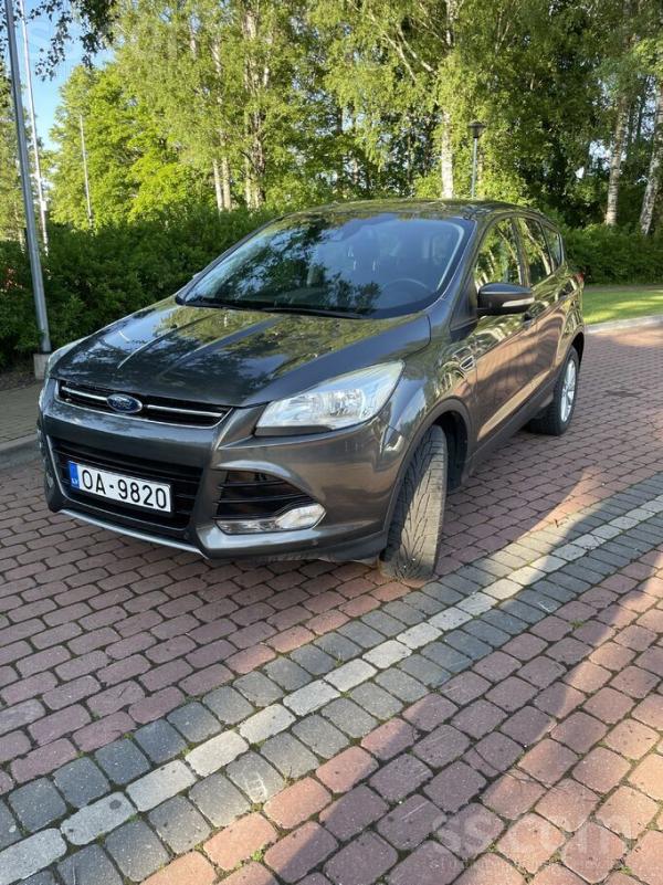 Pelēks Ford Kuga 2016 Rīga, ar dzinēja tilpumu 1.50 L un nobraukumu 154 tūkst. km par 7900 €, foto 2 vietnē AUTOMOTO.COM.LV