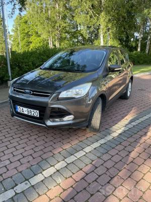 Grey Ford Kuga 2016 in Riga, with an engine capacity of 1.50 L and mileage of 154 thousand km for 7900 €, photo 3 on AUTOMOTO.COM.LV