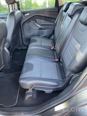 Grey Ford Kuga 2016 in Riga, with an engine capacity of 1.50 L and mileage of 154 thousand km for 7900 €, photo 7 on AUTOMOTO.COM.LV