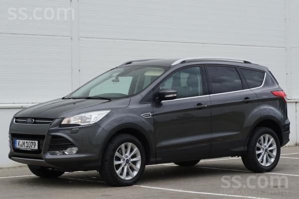 Pelēks Ford Kuga 2016 Rīga, ar dzinēja tilpumu 2.00 L un nobraukumu 194 tūkst. km par 8900 €, foto 5 vietnē AUTOMOTO.COM.LV