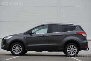 Grey Ford Kuga 2016 in Riga, with an engine capacity of 2.00 L and mileage of 194 thousand km for 8900 €, photo 7 on AUTOMOTO.COM.LV