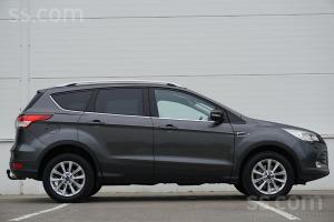 Grey Ford Kuga 2016 in Riga, with an engine capacity of 2.00 L and mileage of 194 thousand km for 8900 €, photo 14 on AUTOMOTO.COM.LV