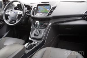 Grey Ford Kuga 2016 in Riga, with an engine capacity of 2.00 L and mileage of 194 thousand km for 8900 €, photo 19 on AUTOMOTO.COM.LV
