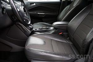 Grey Ford Kuga 2016 in Riga, with an engine capacity of 2.00 L and mileage of 194 thousand km for 8900 €, photo 21 on AUTOMOTO.COM.LV