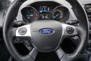 Grey Ford Kuga 2016 in Riga, with an engine capacity of 2.00 L and mileage of 194 thousand km for 8900 €, photo 24 on AUTOMOTO.COM.LV