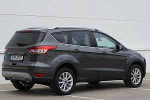 Grey Ford Kuga 2016 in Riga, with an engine capacity of 2.00 L and mileage of 193 thousand km for 8900 €, photo 13 on AUTOMOTO.COM.LV
