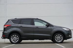 Grey Ford Kuga 2016 in Riga, with an engine capacity of 2.00 L and mileage of 193 thousand km for 8900 €, photo 14 on AUTOMOTO.COM.LV