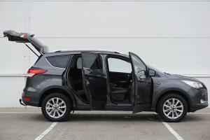 Grey Ford Kuga 2016 in Riga, with an engine capacity of 2.00 L and mileage of 193 thousand km for 8900 €, photo 15 on AUTOMOTO.COM.LV