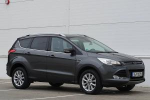 Grey Ford Kuga 2016 in Riga, with an engine capacity of 2.00 L and mileage of 193 thousand km for 8900 €, photo 16 on AUTOMOTO.COM.LV