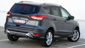 Grey Ford Kuga 2016 in Riga, with an engine capacity of 2.00 L and mileage of 267 thousand km for 10700 €, photo 11 on AUTOMOTO.COM.LV