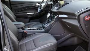 Grey Ford Kuga 2016 in Riga, with an engine capacity of 2.00 L and mileage of 267 thousand km for 10700 €, photo 15 on AUTOMOTO.COM.LV
