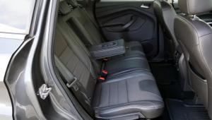 Grey Ford Kuga 2016 in Riga, with an engine capacity of 2.00 L and mileage of 267 thousand km for 10700 €, photo 18 on AUTOMOTO.COM.LV