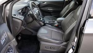 Grey Ford Kuga 2016 in Riga, with an engine capacity of 2.00 L and mileage of 267 thousand km for 10700 €, photo 19 on AUTOMOTO.COM.LV