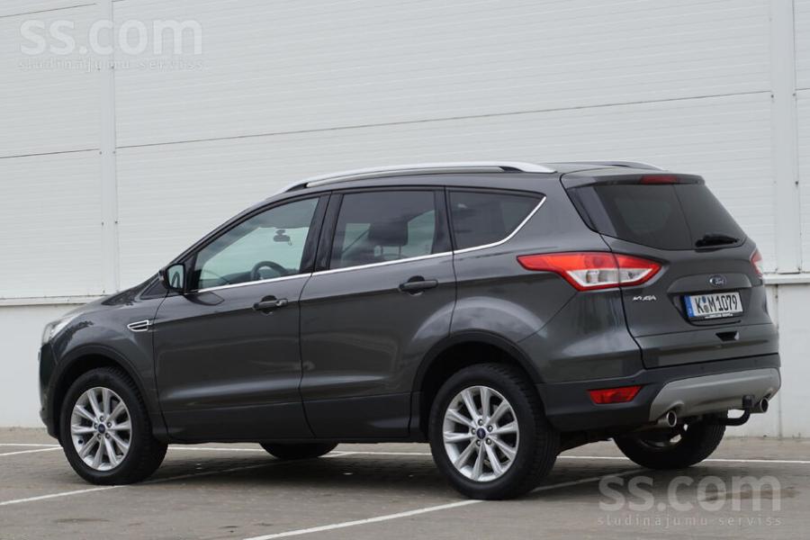 Pelēks Ford Kuga 2016 Rīga, ar dzinēja tilpumu 2.00 L un nobraukumu 194 tūkst. km par 8900 €, foto 9 vietnē AUTOMOTO.COM.LV