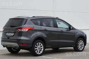 Pelēks Ford Kuga 2016 Rīga, ar dzinēja tilpumu 2.00 L un nobraukumu 194 tūkst. km par 8900 €, foto 13 vietnē AUTOMOTO.COM.LV