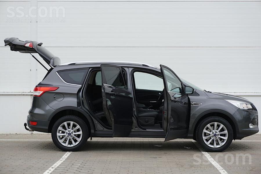 Pelēks Ford Kuga 2016 Rīga, ar dzinēja tilpumu 2.00 L un nobraukumu 194 tūkst. km par 8900 €, foto 15 vietnē AUTOMOTO.COM.LV